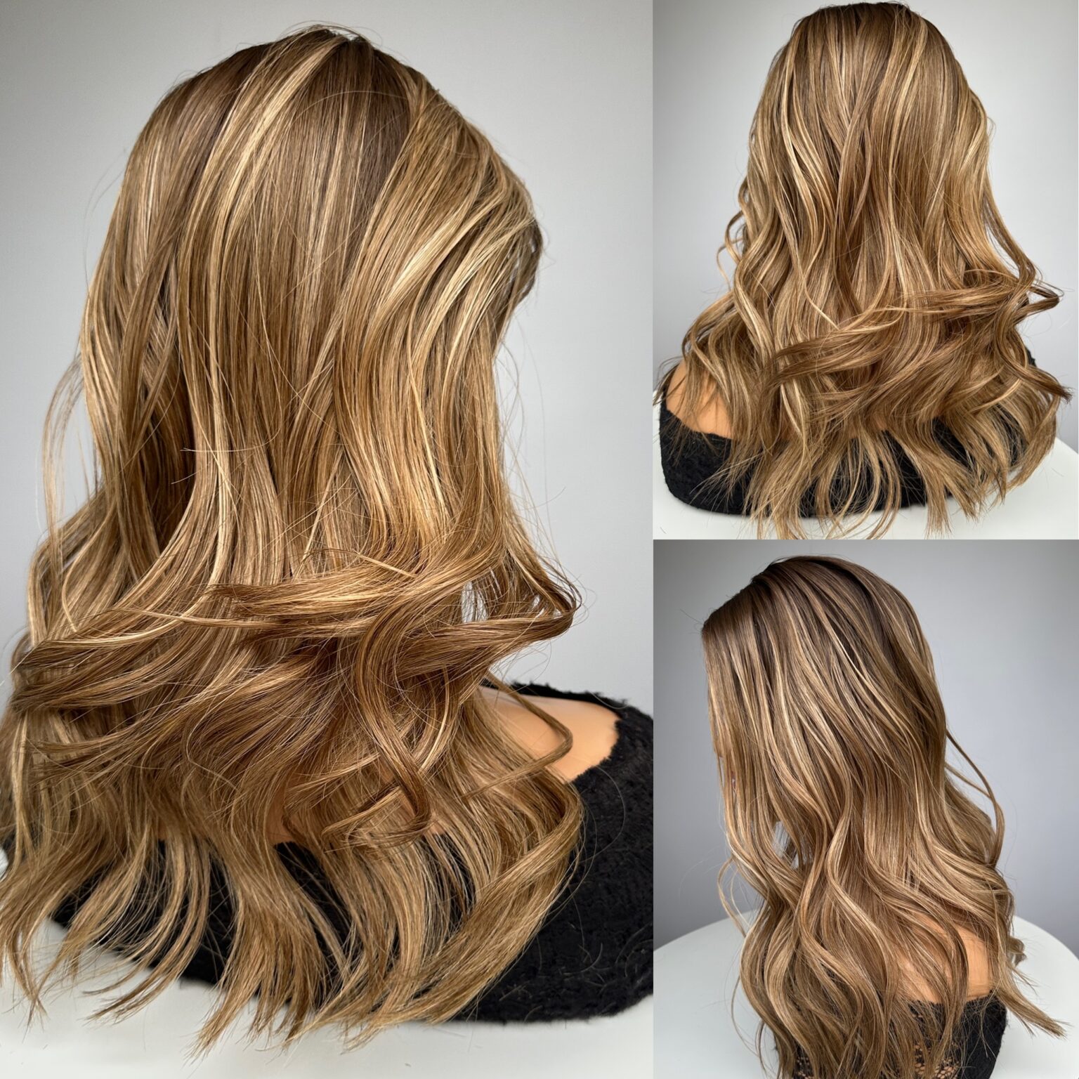 'APPLE PIE' • Choose Length • Dark Honey Blonde/Caramel Mix - Perfect ...